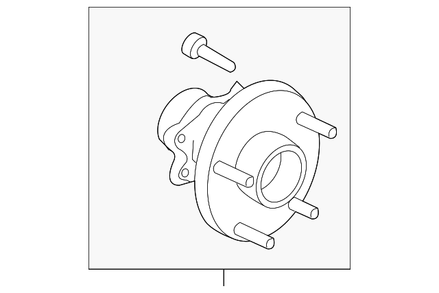 2003-2020 Infiniti Hub & Bearing 40202-4GA0A | Infiniti Parts Online