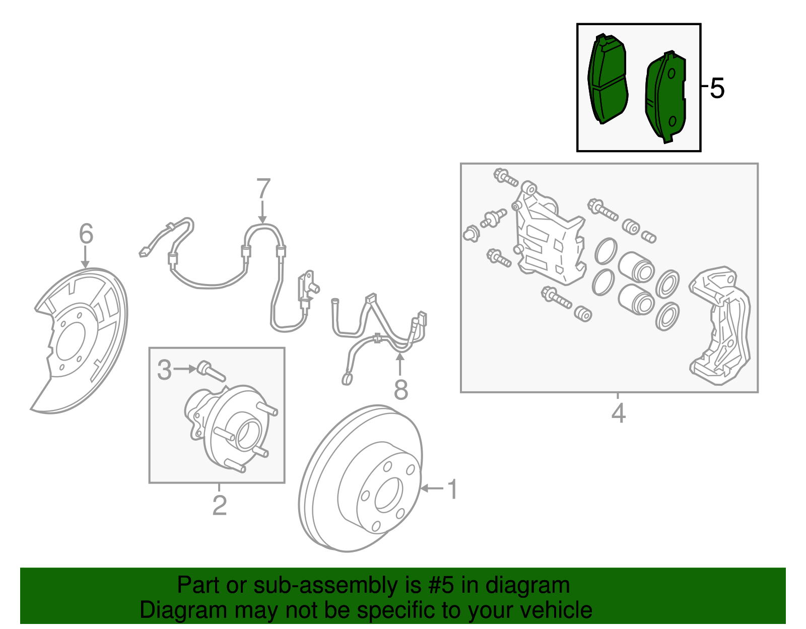 D1060-1NC1B - Pad Kit - Disc Brake INFINITI Parts & Accessories Online