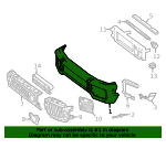 2013-2018 Mercedes-Benz Bumper Cover 463-885-03-25-9999 | MB Parts Center