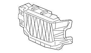 463-885-02-54 - Outer Grille 2013-2018 Mercedes-Benz | Mercedes-Benz ...