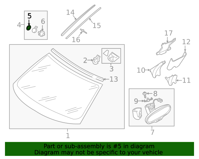 2018-2024 Audi Rocker Molding Adhesive Kit 8W6-898-909-A | OEM Parts Online