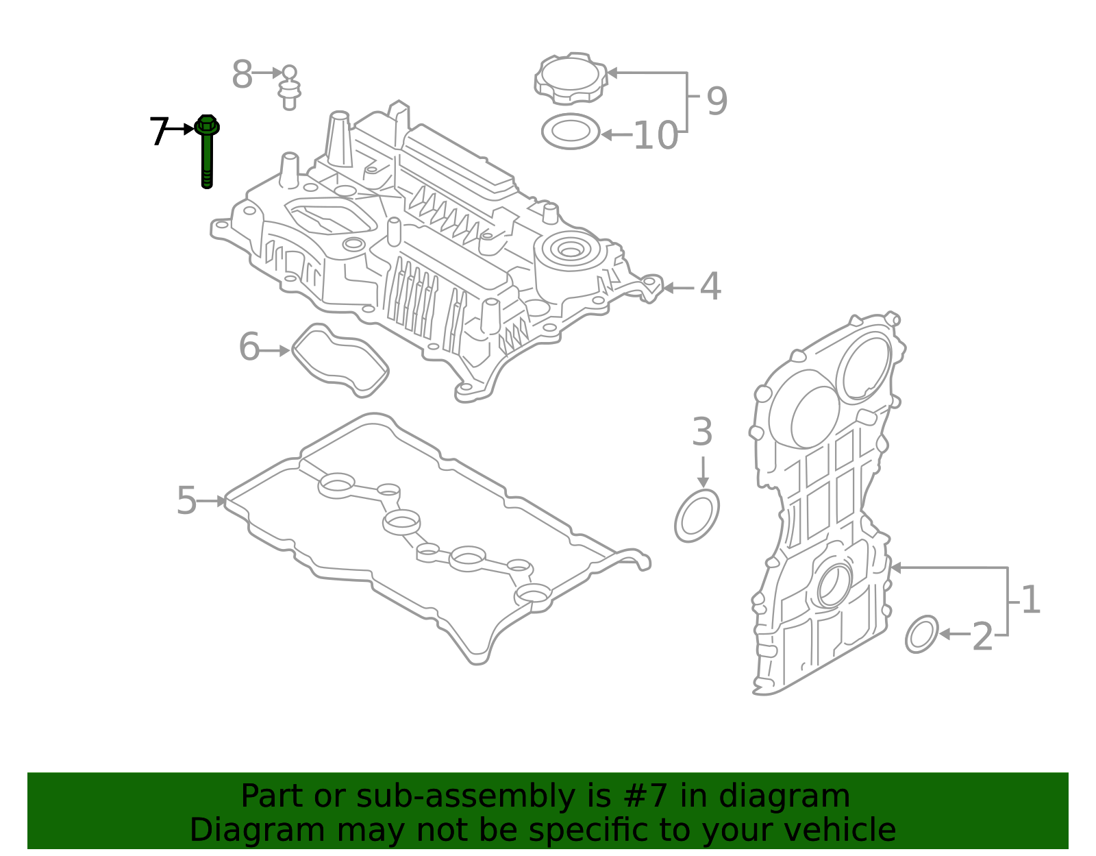 2015-2024 Hyundai Valve Cover Bolt 22451-2G600 | OEM Parts Online