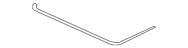 5852A003 - Glass Weather-Strip 2007-2017 Mitsubishi | Mitsubishi Direct ...