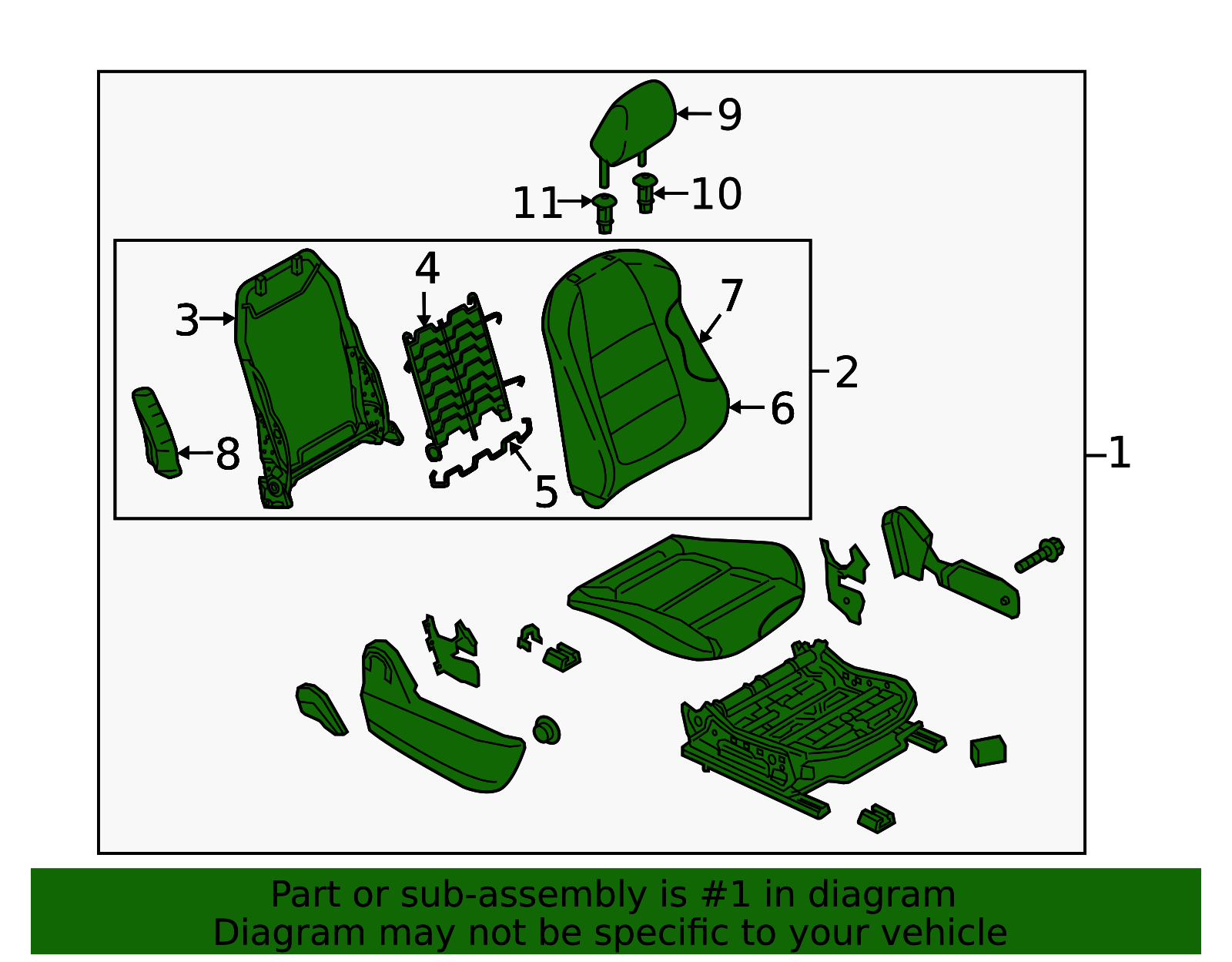 BDTS-57-100E-02 - Seat Assembly 2019-2022 Mazda 3 | Florida Mazda Parts