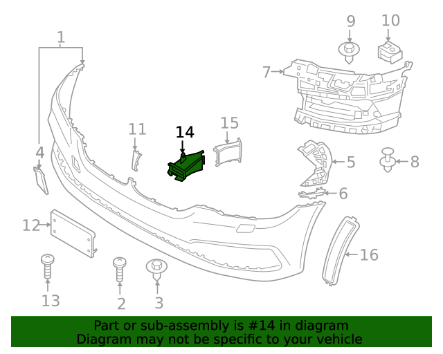 OEM BMW Air Duct For 2018-2019 BMW 640i xDrive Gran Turismo - Part# 51 ...