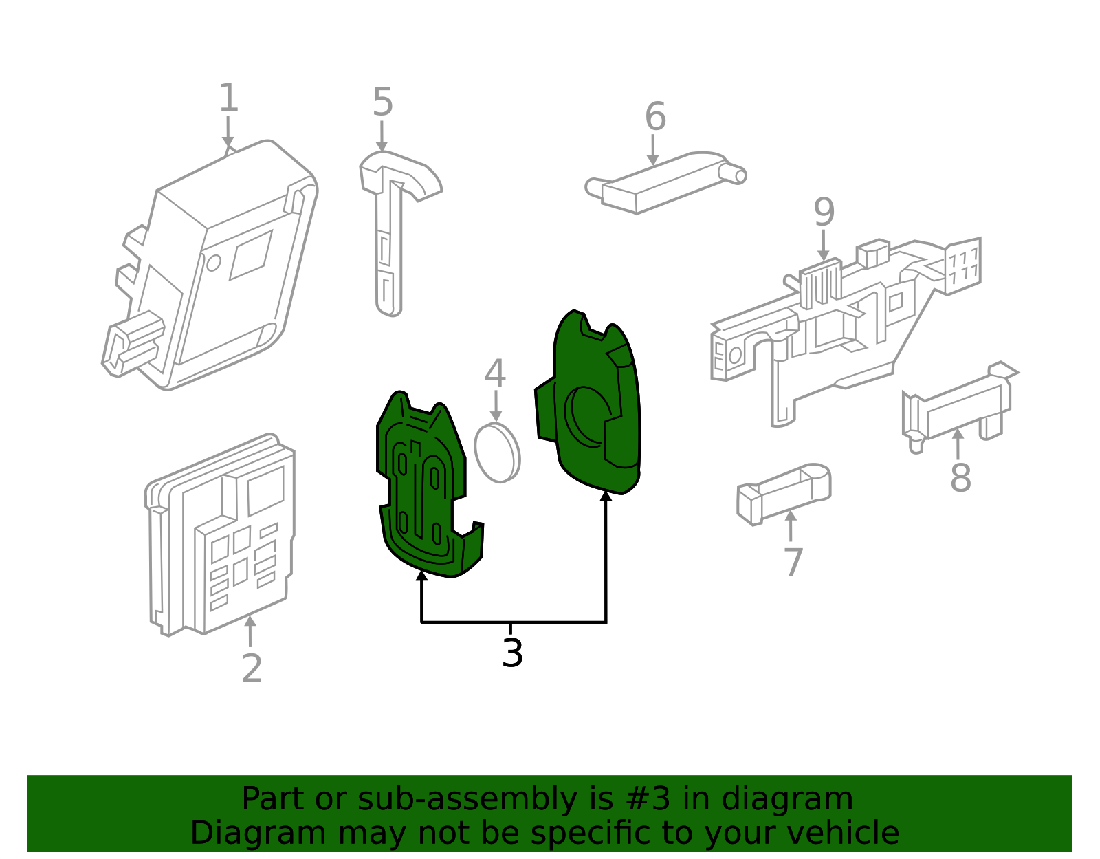 Transmitter 13547803 | Chevrolet Parts Canada