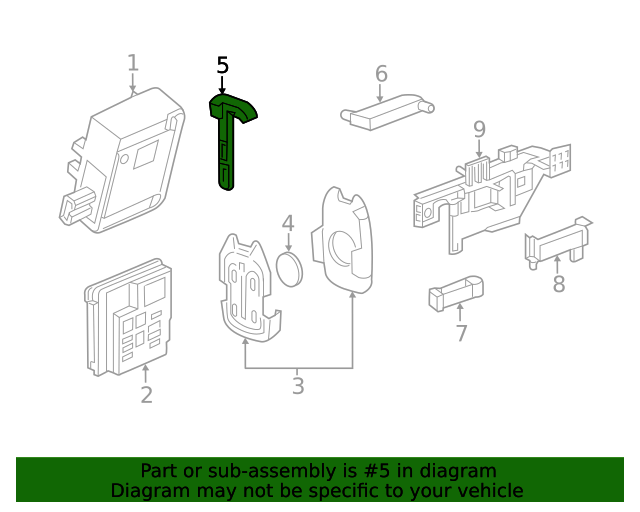 Key 13523205 | Chevrolet Parts Canada