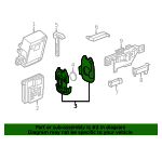 2019-2022 GMC 5 Button Keyless Entry Remote Key Fob 13591396 GM ...