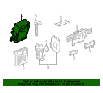 2014-2025 GM Remote Control Door Lock Receiver 13523298 GM ...