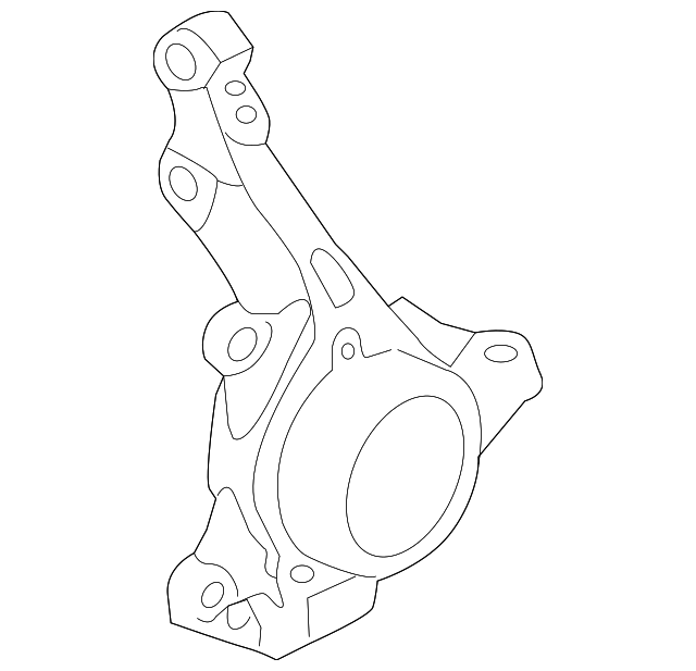 51716-H9000 - Knuckle 2018-2023 Kia Rio | Kia.Parts Store