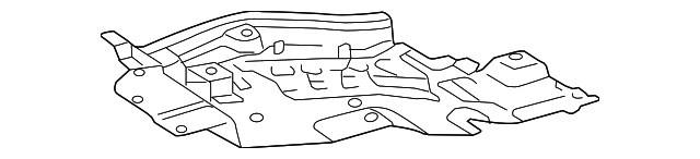 51408-60050 - Front Shield - 2008-2021 Lexus LX570 | DiscMonster