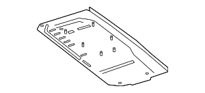 253-610-97-01 - Spare Tire Panel 2016-2023 Mercedes-Benz | Mercedes ...