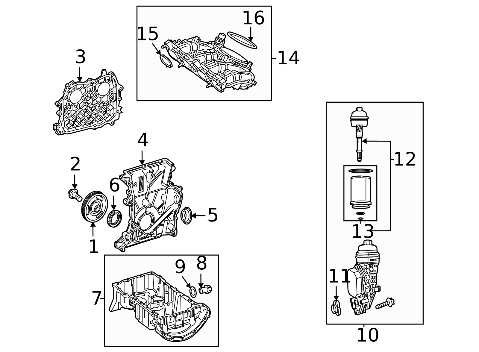 260-090-59-00 - Charge-Air Distributor Mercedes-Benz USA Parts