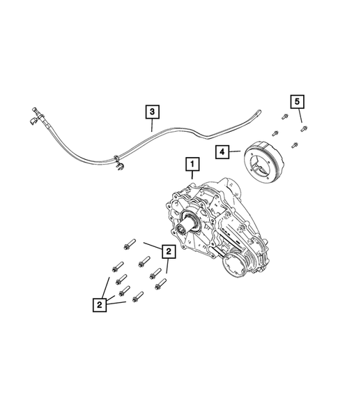 Transfer Case and PTU Assembly for 2021 Jeep Grand Cherokee | Mopar eStore