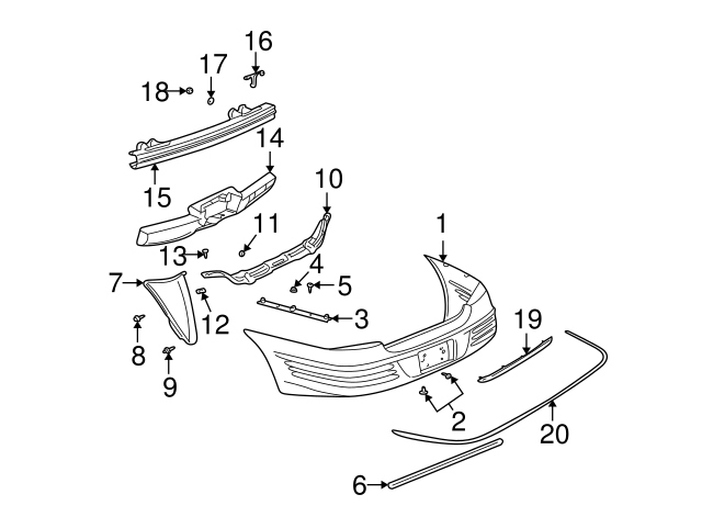 25771231 Bar - New OEM Part From GM Parts Direct | GM Parts Store
