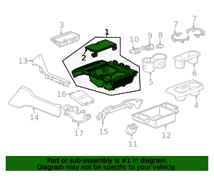 2021-2024 GMC Upper Trim Panel 86822657 GM | GMPartsDirect.com