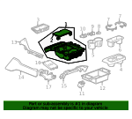 2021-2024 GMC Upper Trim Panel 86822657 GM | GMPartsDirect.com