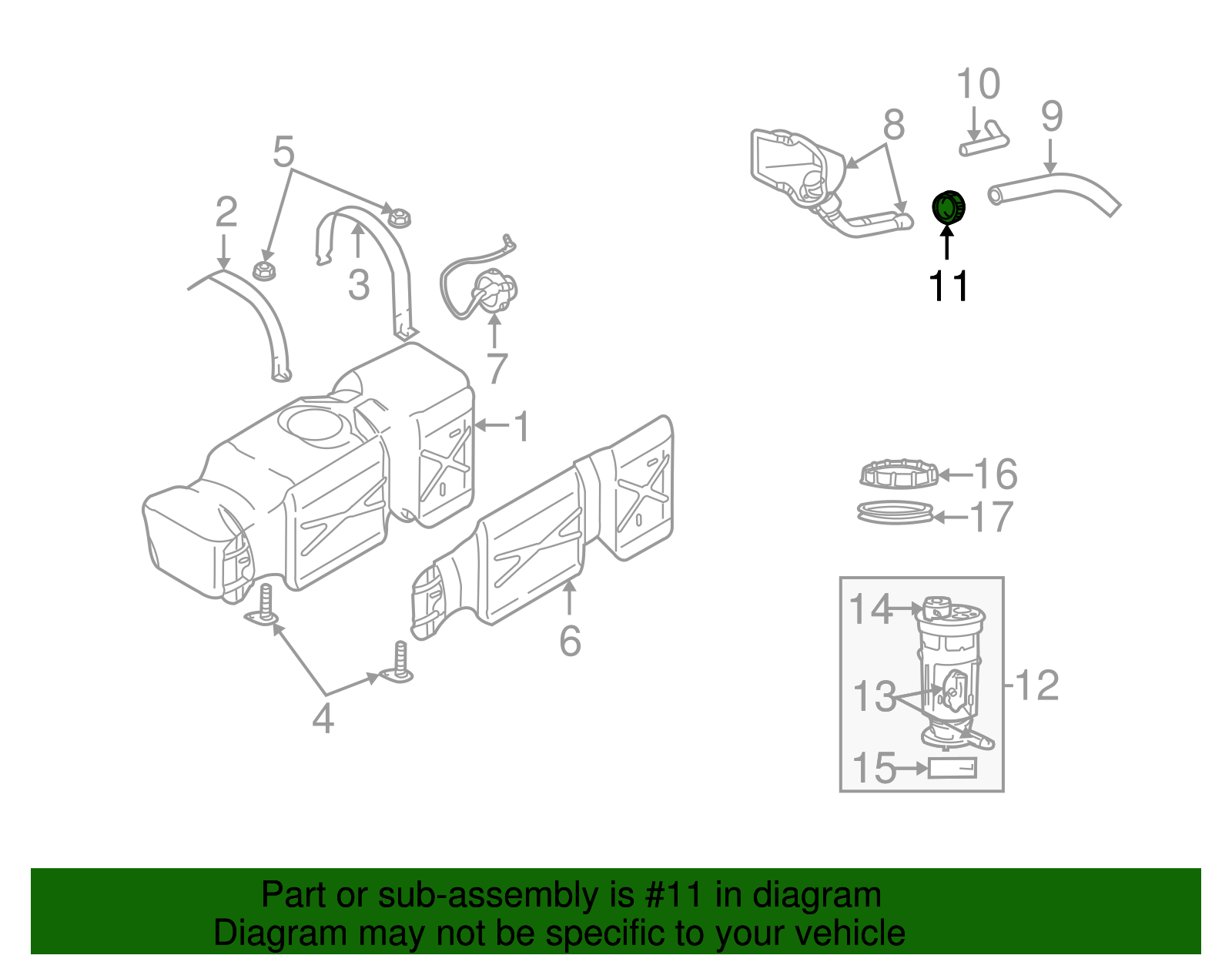 1999-2007 Mopar Clamp 06505322AA | Mopar Parts Canada