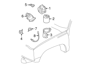 19178938 GM Heated Oxygen Sensor | GM Parts Store