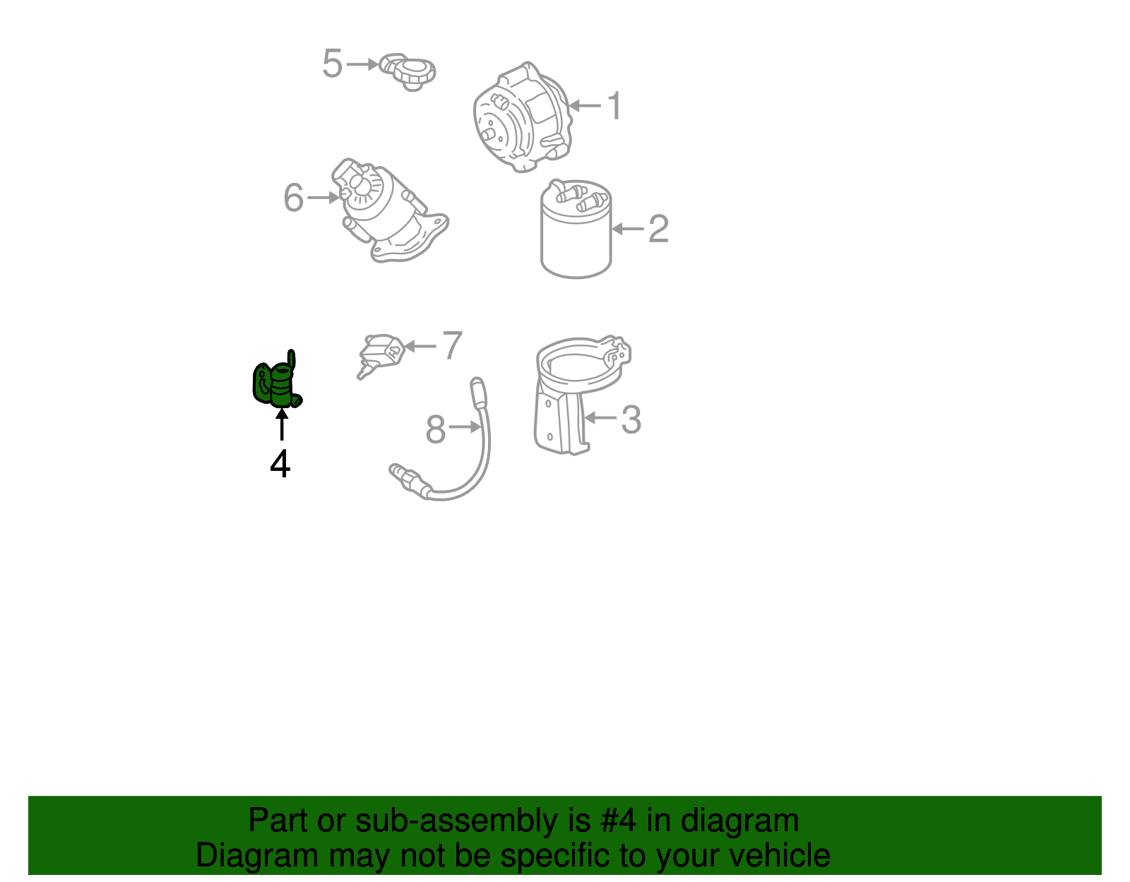 GM 1997277 Vapor Canister Purge Valve | Genuine GM & AC Delco OEM Parts ...