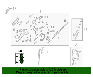45860-34020 - Shaft Assembly, Steering Intermediate, No. 2 - 1998-2004 ...