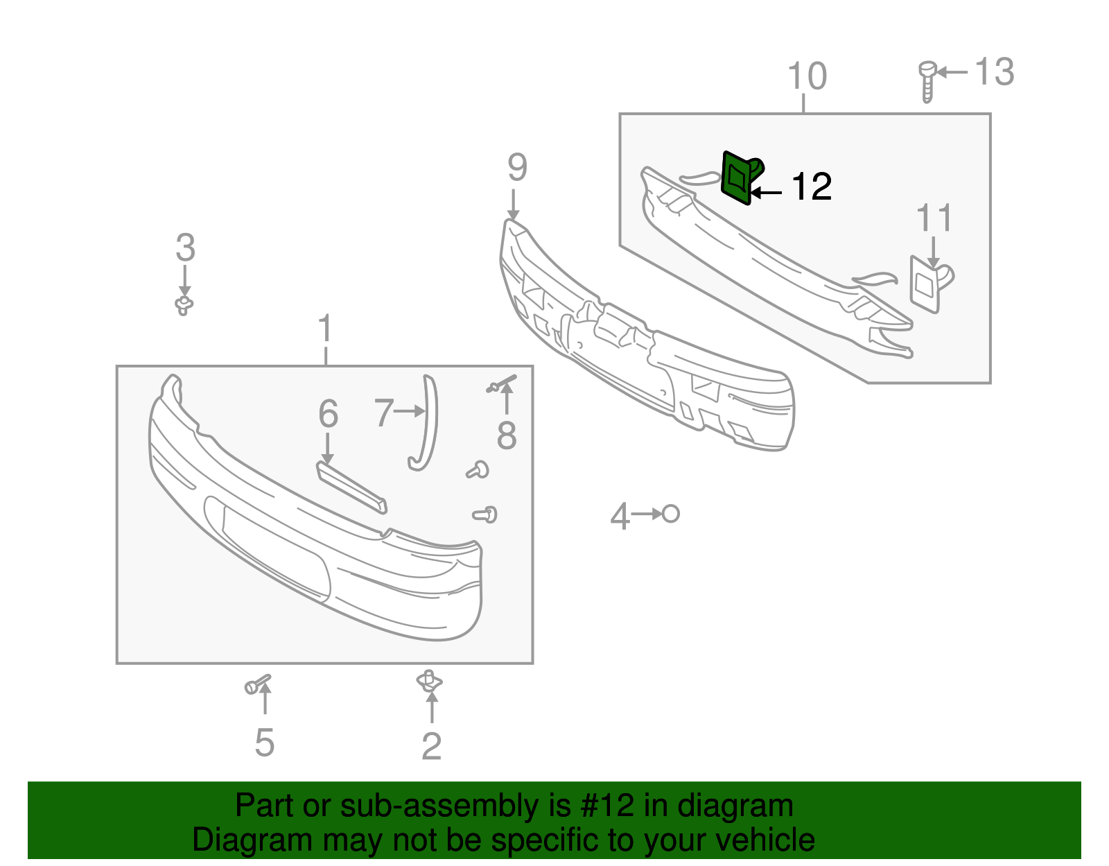 0K2S1-50290 - Reinforcement Stay 2003-2004 Kia Spectra | Kia.Parts Store