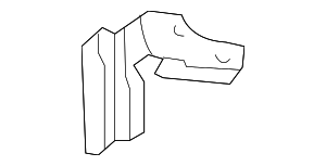 2010-2017 GM Inner Rail Bracket - Driver's Side (LH) 25792278 ...