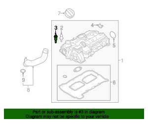 11-12-7-802-605 - Valve Cover Bolt - 2016-2018 BMW X5 | Buy BMW Parts Now