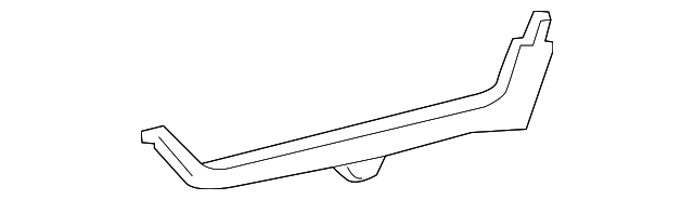71598-T6Z-A01 - Spacer L Rear Bumper Side - 2017-2020 Honda Ridgeline ...