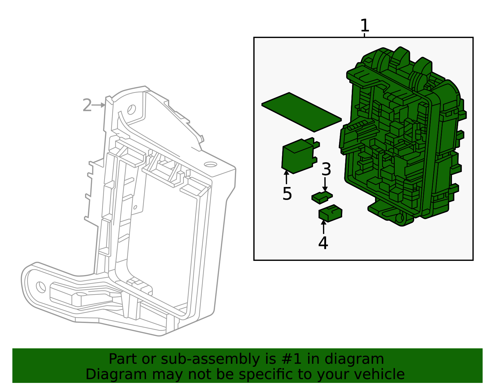 Battery Distribution Engine Compartment Fuse Block 85015813 ...