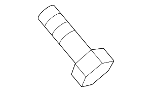N-912-225-01 - Shock Mount Bolt 2014-2023 Audi | Audi OEM Parts