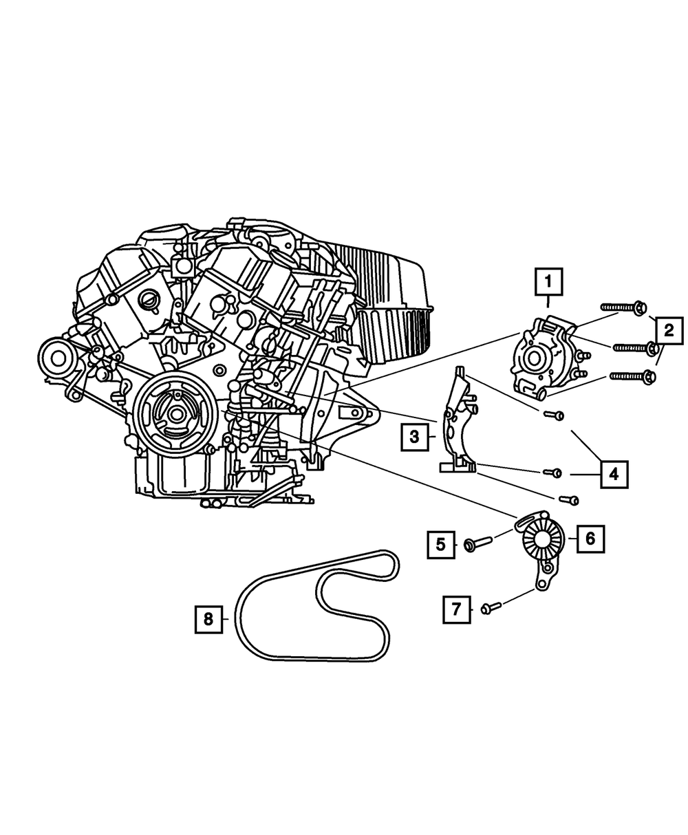 2001-2025 Mopar Hex Head Screw And Washer 6502425 | Mopar eStore