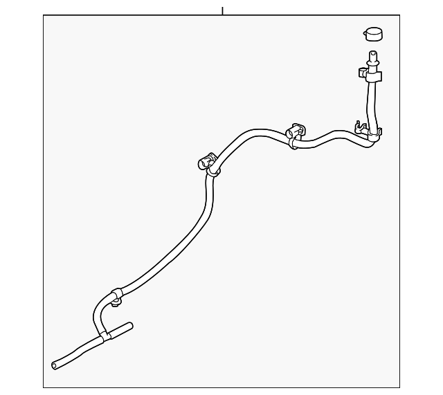 LR090954 - Breather Tube 2018-2020 Land Rover Range Rover Velar | Land ...