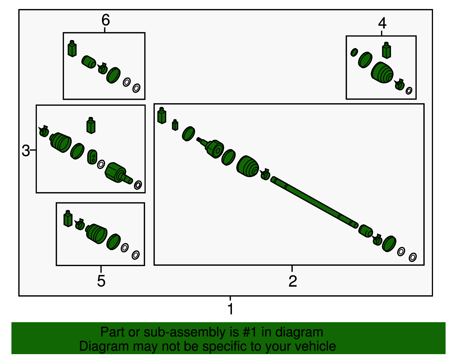 2018-2022 Hyundai Accent Axle Assembly 49500-H9300 | OEM Parts Online