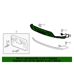 2019-2022 GMC Front Bumper Lower Fascia 84225828 GM | GMPartsDirect.com