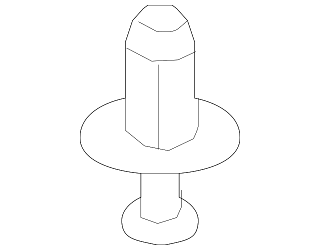 2014-2019 Toyota Highlander Front Shield Clip 90467-07216 | Sparks Parts