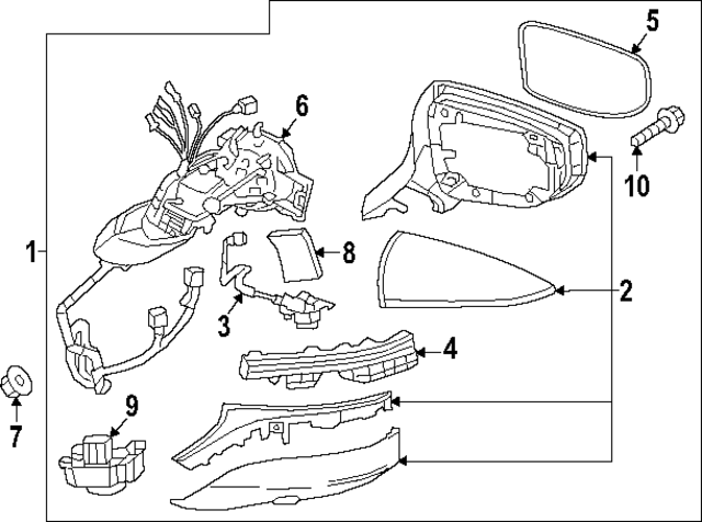 87909-50810-D0 - Actuator - 2018-2023 Lexus | My L Parts