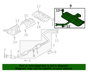 28710-J3500 - Rear Muffler 2019-2021 Hyundai Veloster | Hyundai ...