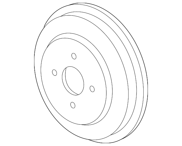 2012-2022 Chevrolet Rear Brake Drum 95224012 GM | GMPartsDirect.com