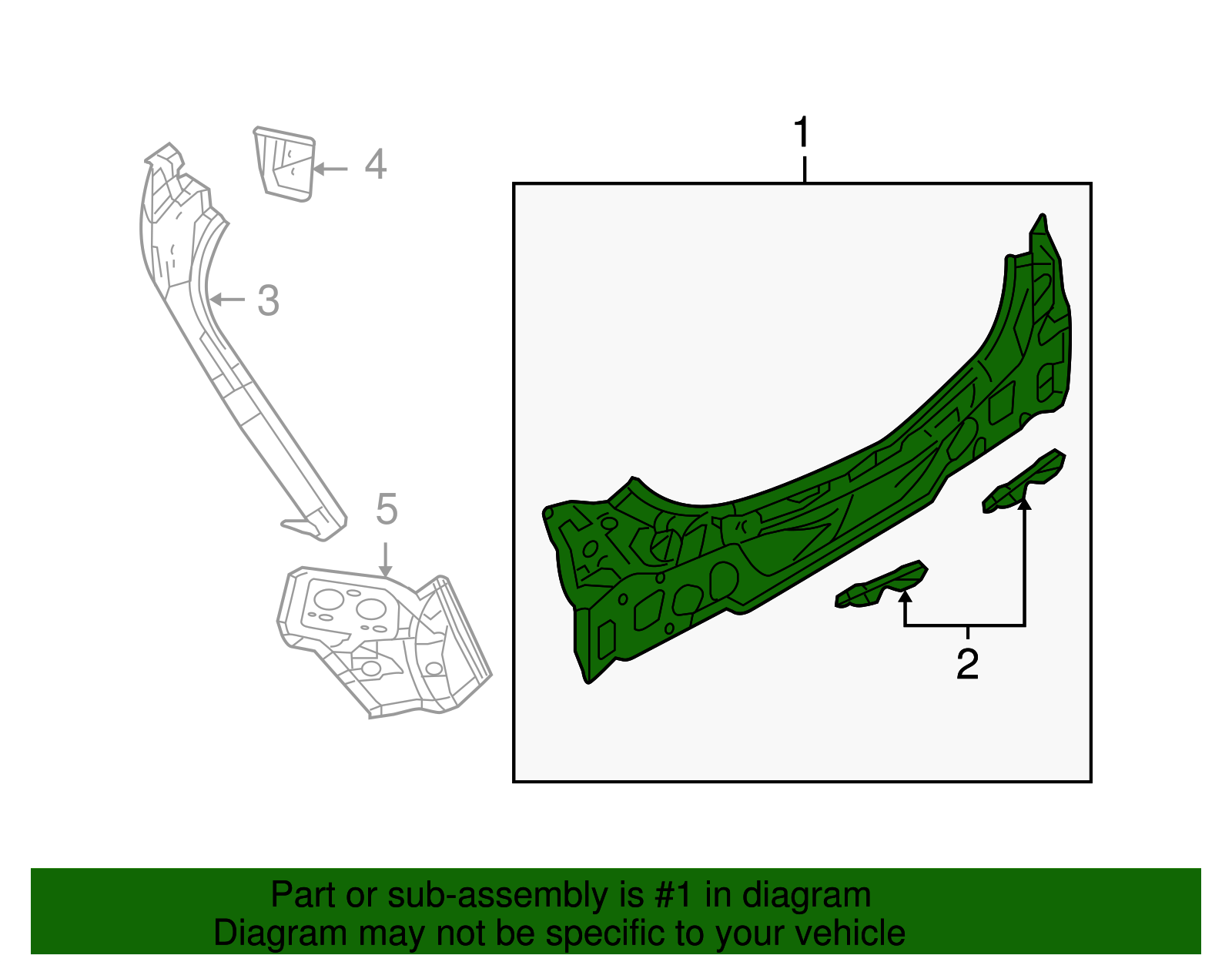 2010-2013 Mazda 3 Rear Body Panel BBN9-70-750B | Retail Performance ...