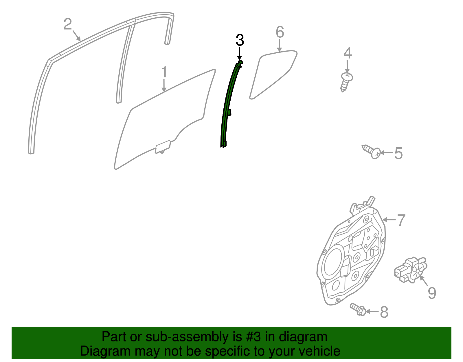 83510-3R100 - Division Channel 2014-2016 Kia Cadenza | Kia.Parts Store