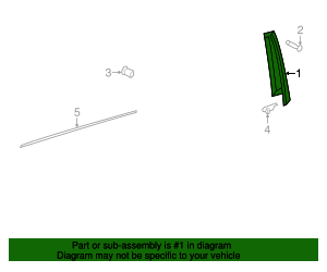2016-2019 Mercedes-Benz Applique 292-690-04-87 | MB OEM Parts