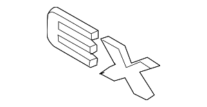 86313-2F500 - Nameplate 2007-2009 Kia Spectra | Kia.Parts Store