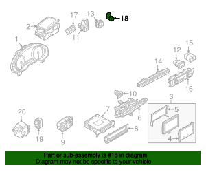 4H0-907-658-D - Air Quality Sens 2011-2023 Audi | Audi OEM Parts