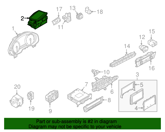 4G0-919-604-M - Control Module 2016-2018 Audi | Audi OEM Parts