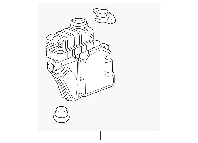 2013-2021 GM Radiator Surge Tank 22948113 | GMPartsDirect.com