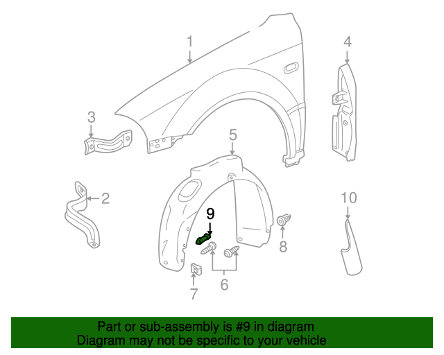 1998-2005 Volkswagen Passat OEM NEW 1998-2005 VW Volkswagen Passat ...
