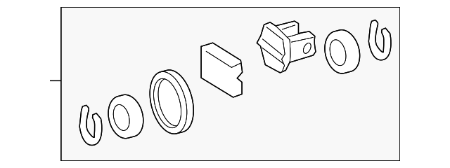 000-151-36-15 - Starter Motor Repair Kit 1990-2015 Mercedes-Benz ...