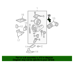 2006-2010 GM Mass Airflow Sensor 97209545 GM | GMPartsDirect.com