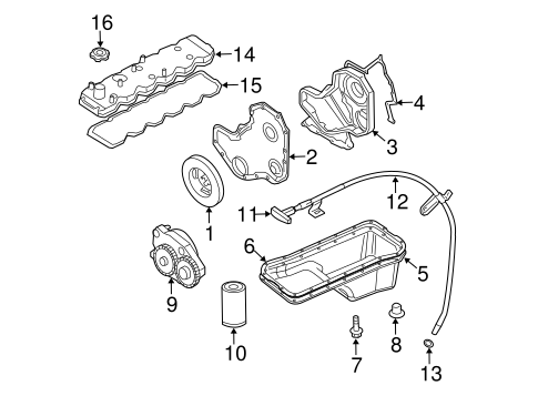 Oil Pan for 2007 Dodge Ram 3500 | Mopar Parts Canada